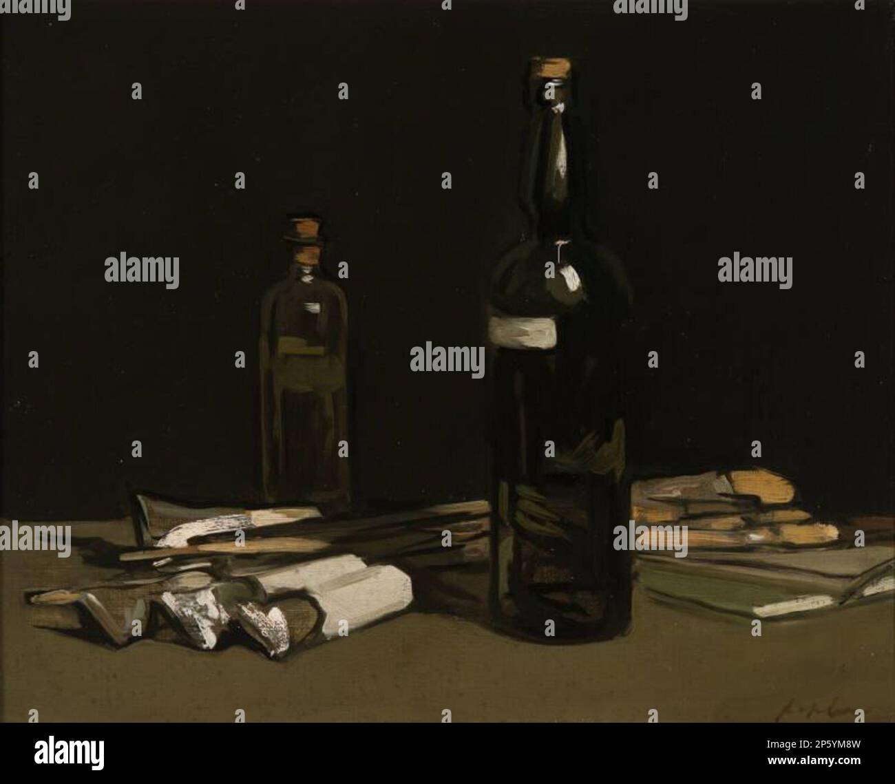 Still Life, Painter's Materials, Samuel John Peploe (Edinburgh ...