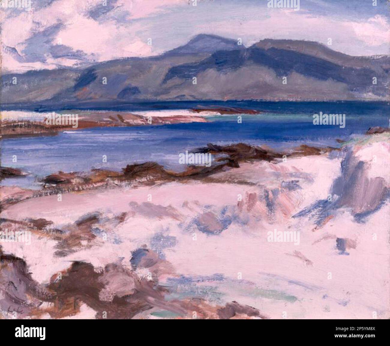 Blue Sea, Iona, Samuel John Peploe (Edinburgh, Scotland, 1871 - 1935 ...