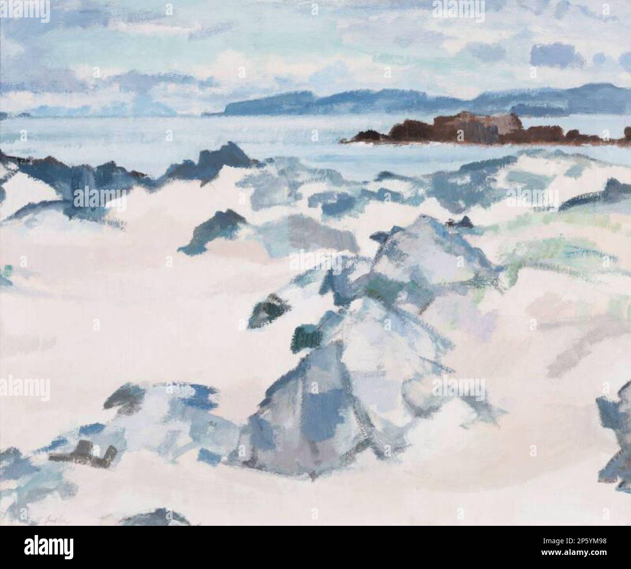 Iona, Grey Day, Samuel John Peploe (Edinburgh, Scotland, 1871 - 1935 ...