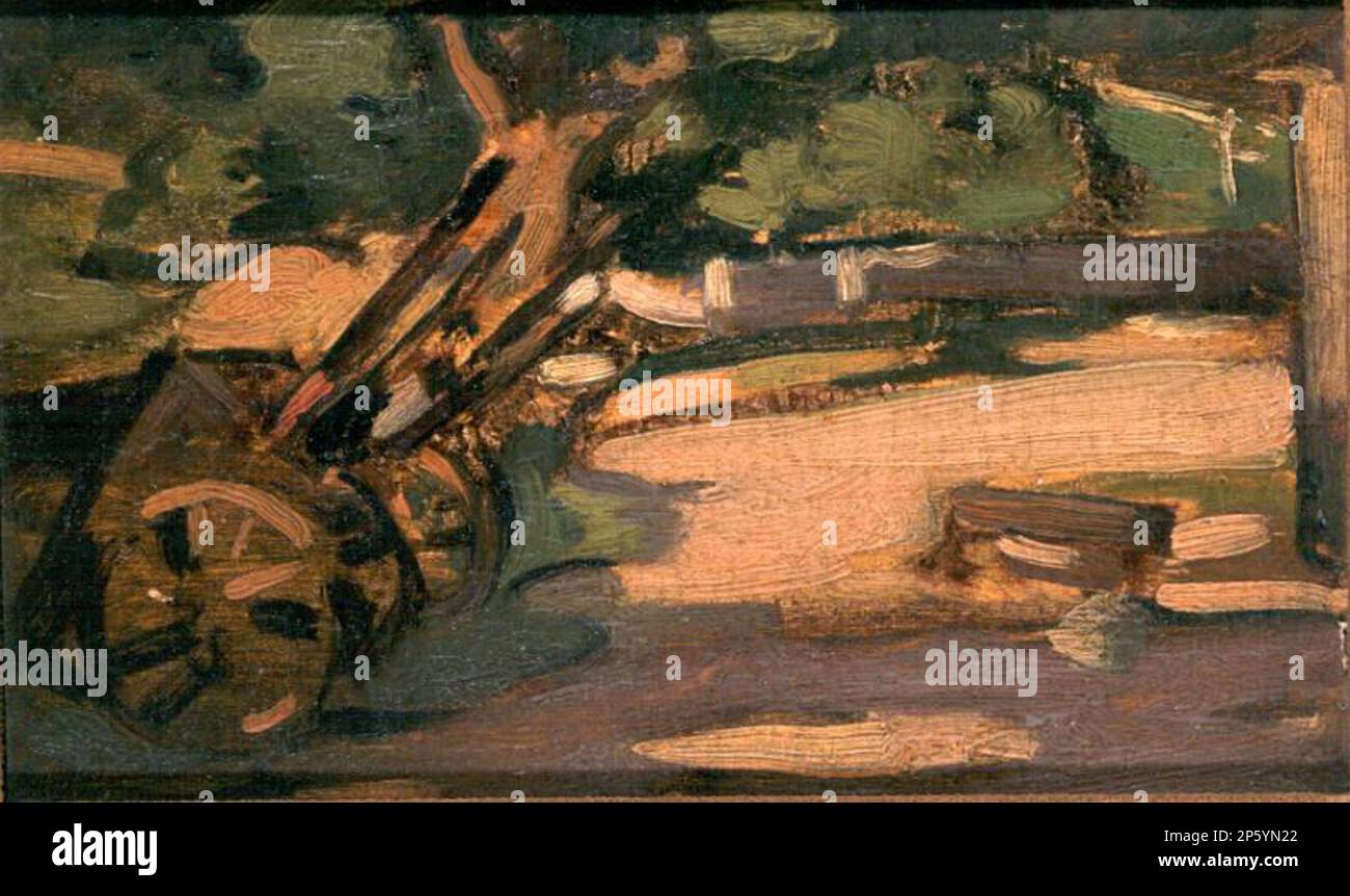 The Cart, Comrie, Samuel John Peploe (Edinburgh, Scotland, 1871 - 1935 ...