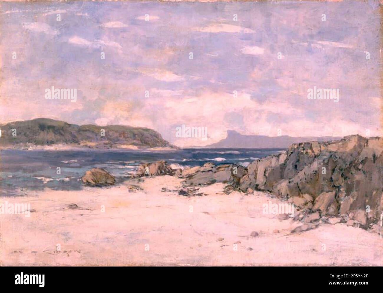 The Scuir of Eigg, William Alfred Gibson (Glasgow, Scotland, 1866 ...