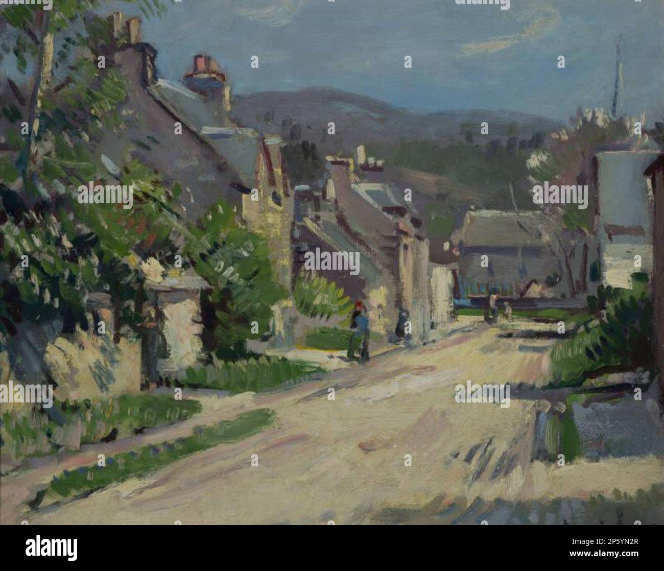 Street in Comrie, Samuel John Peploe (Edinburgh, Scotland, 1871 - 1935 ...