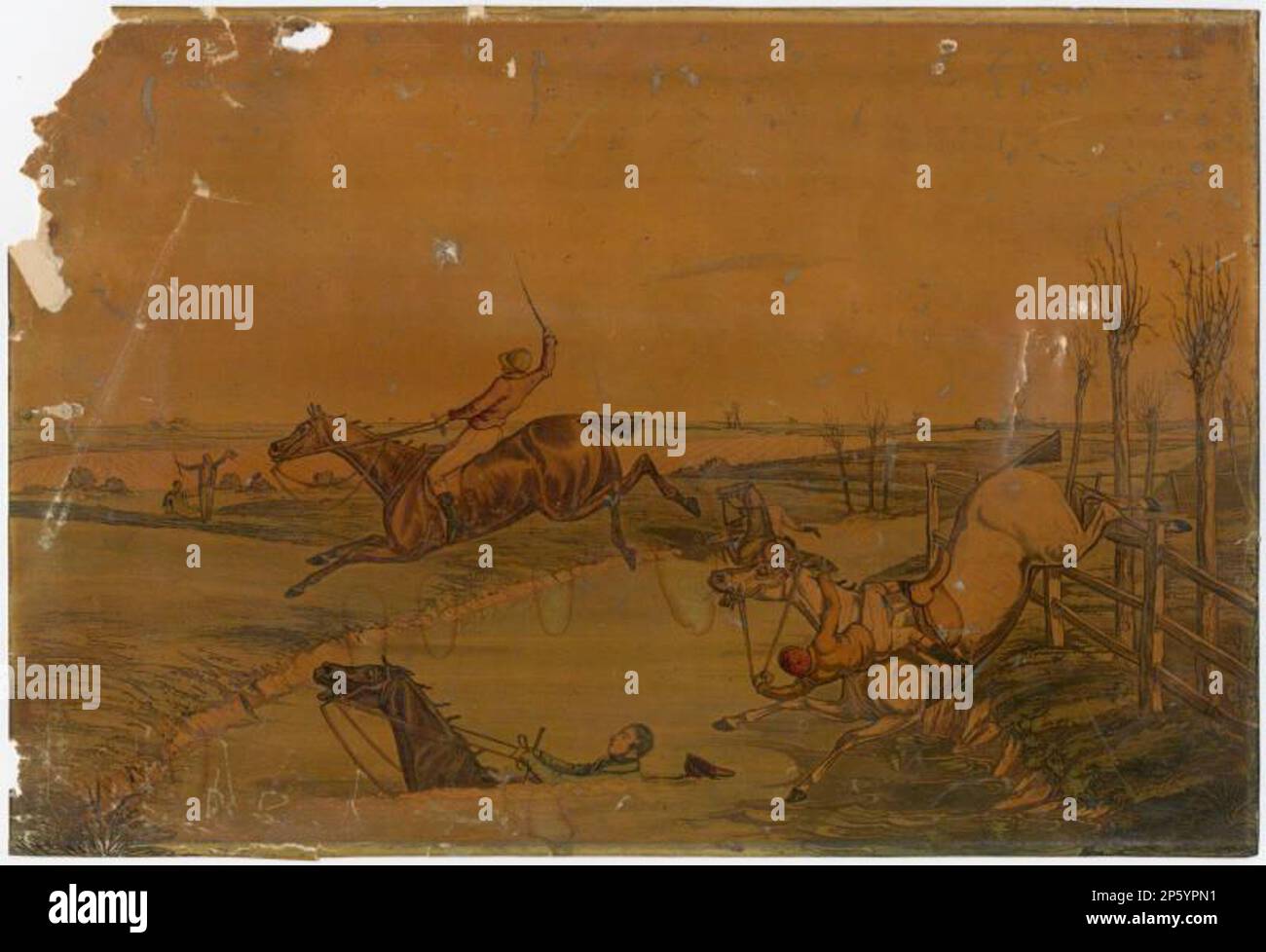 Horse Race, Henry Thomas Alken (London, England, 1785 - 1851 Stock ...