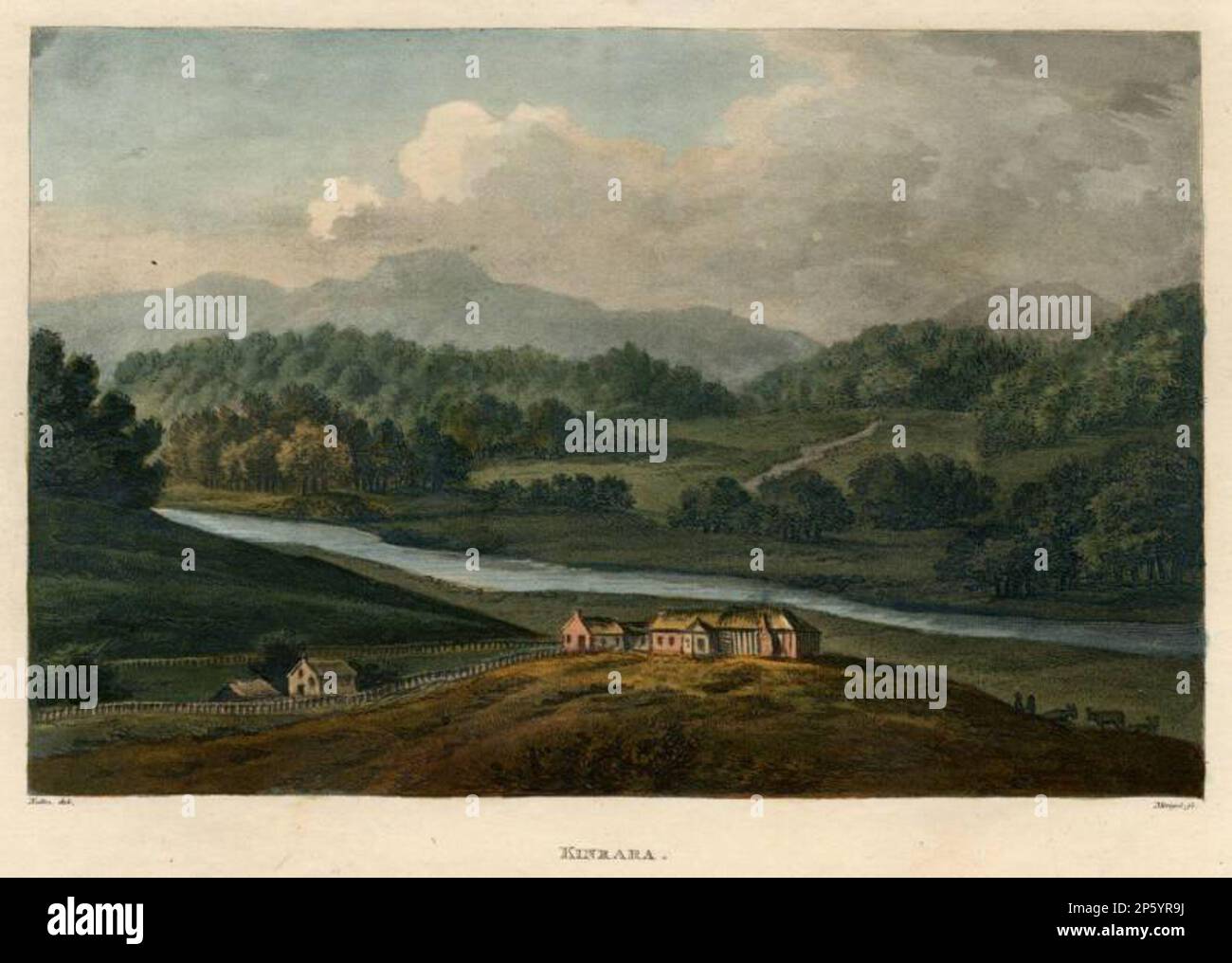 Kinrara, James Mérigot (Paris, France, 1760 - 1824) 1801 Stock Photo ...