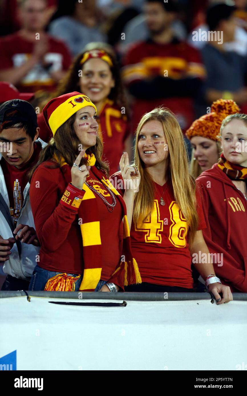 November 24, 2012: USC Trojans fans during the NCAA Football game ...