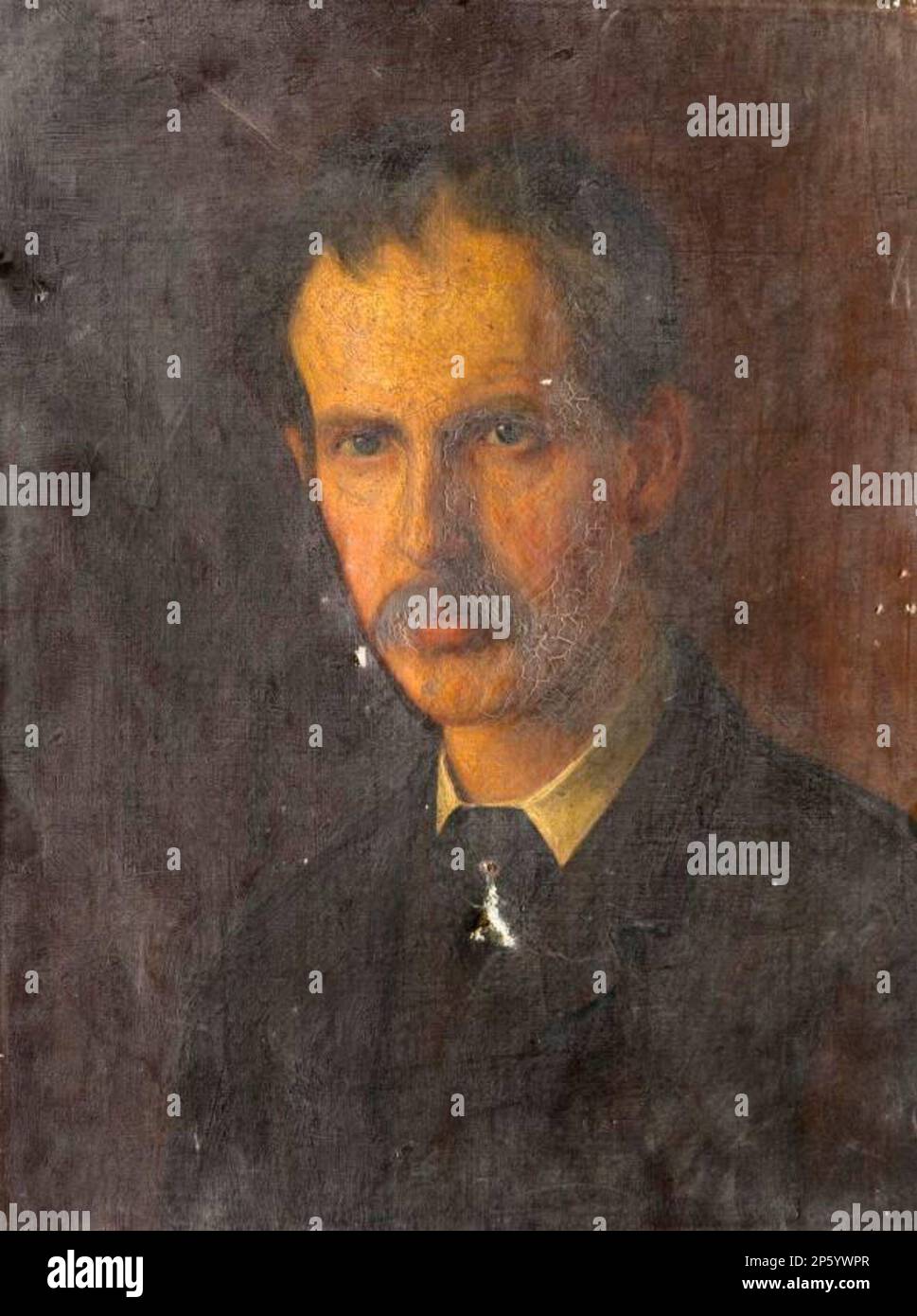 Portrait of a Young Man (possibly Robert Louis Stevenson), Artist ...