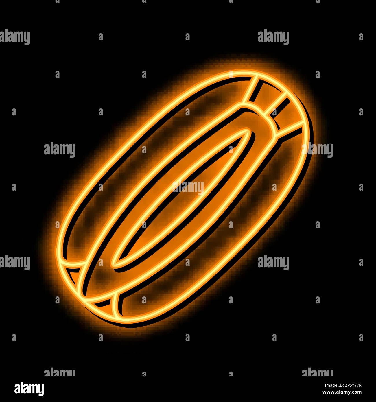 carrot seed neon glow icon illustration Stock Vector Image & Art - Alamy
