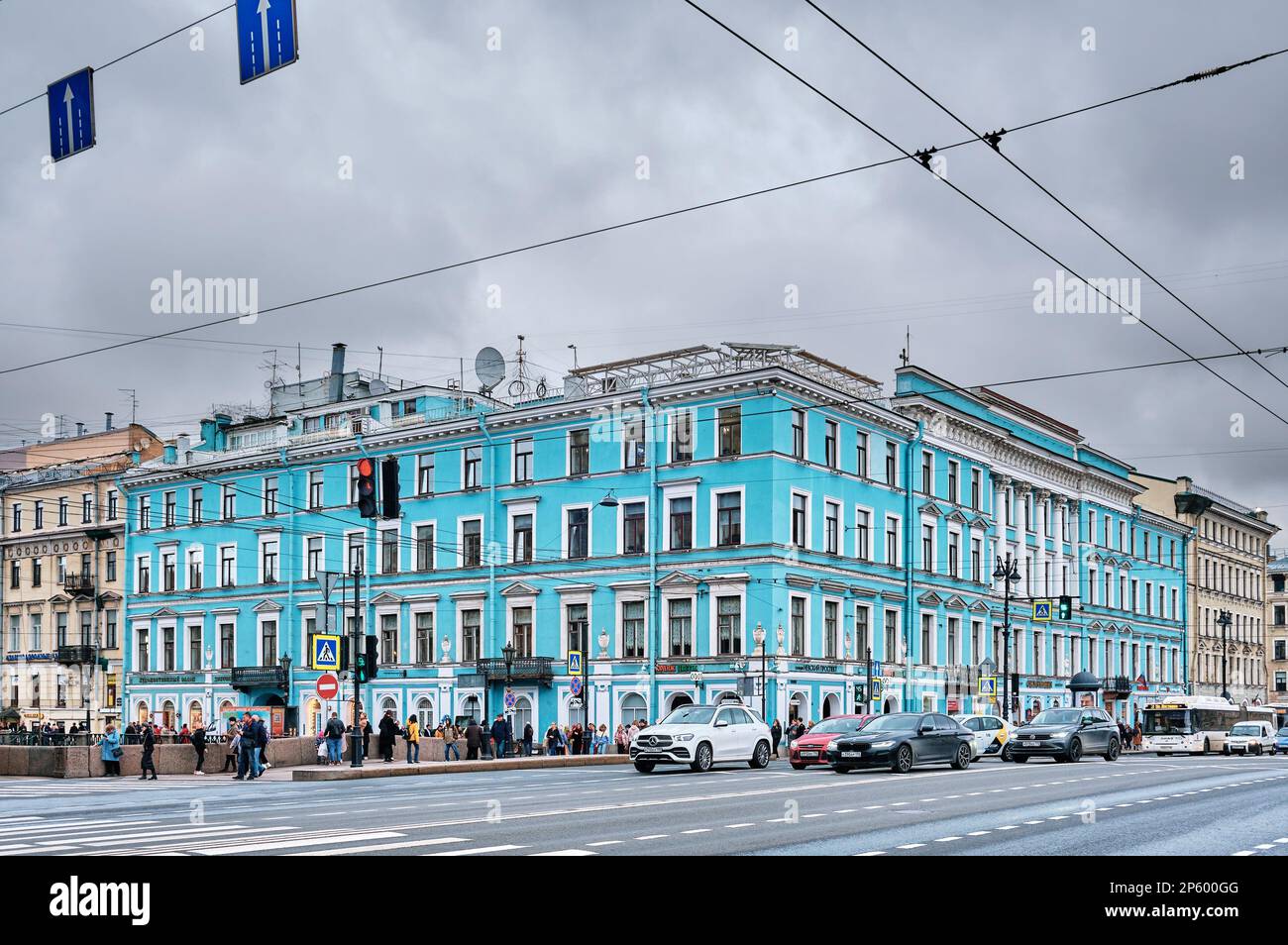 Former Engelhardt House, rebuilt in 1829 - 1832, now the Small Concert ...