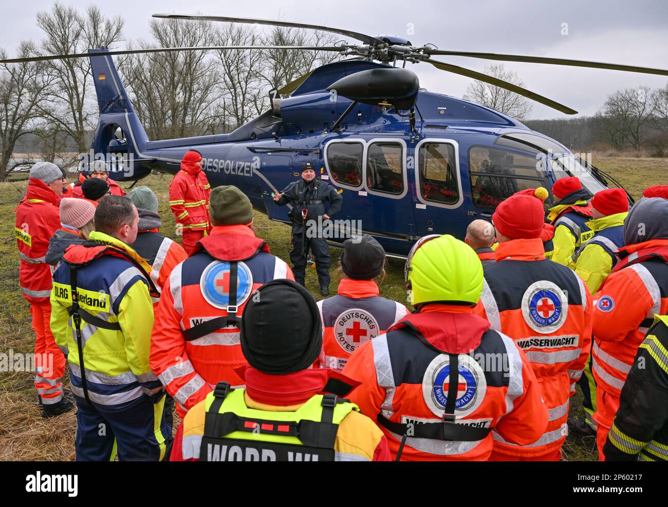 07 March 2023, Brandenburg, Frankfurt (Oder): A pilot of the German ...