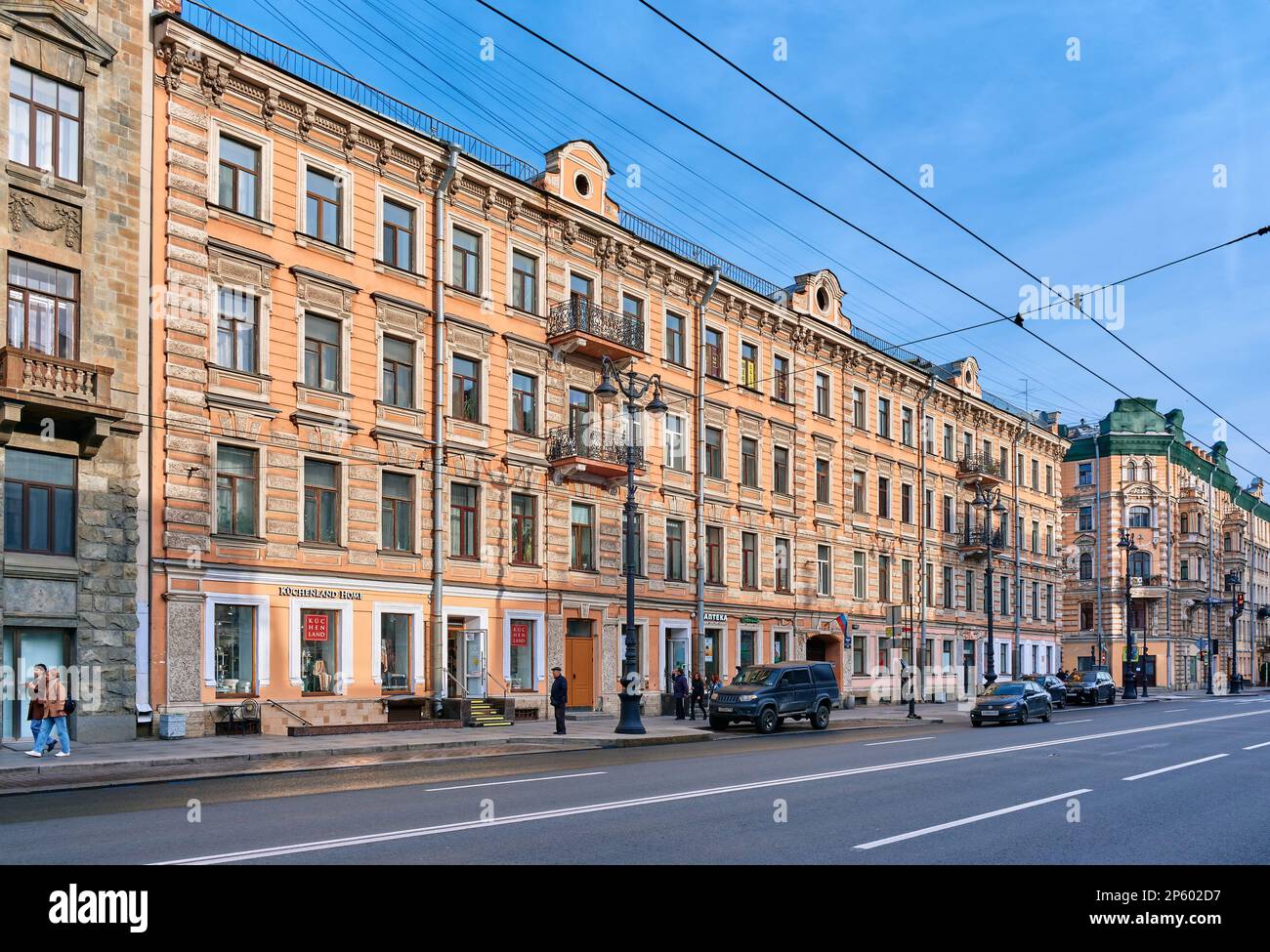 Residential building and apartment hotel located in the former ...