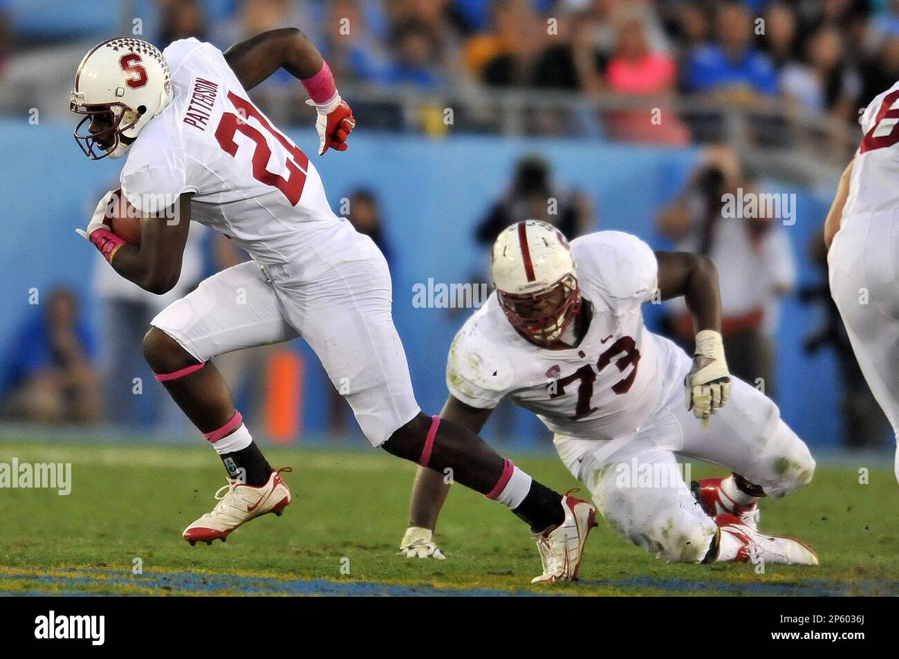November 24 2012 Pasadena, CA..Stanford's Jamal-Rashad Patterson #21 ...