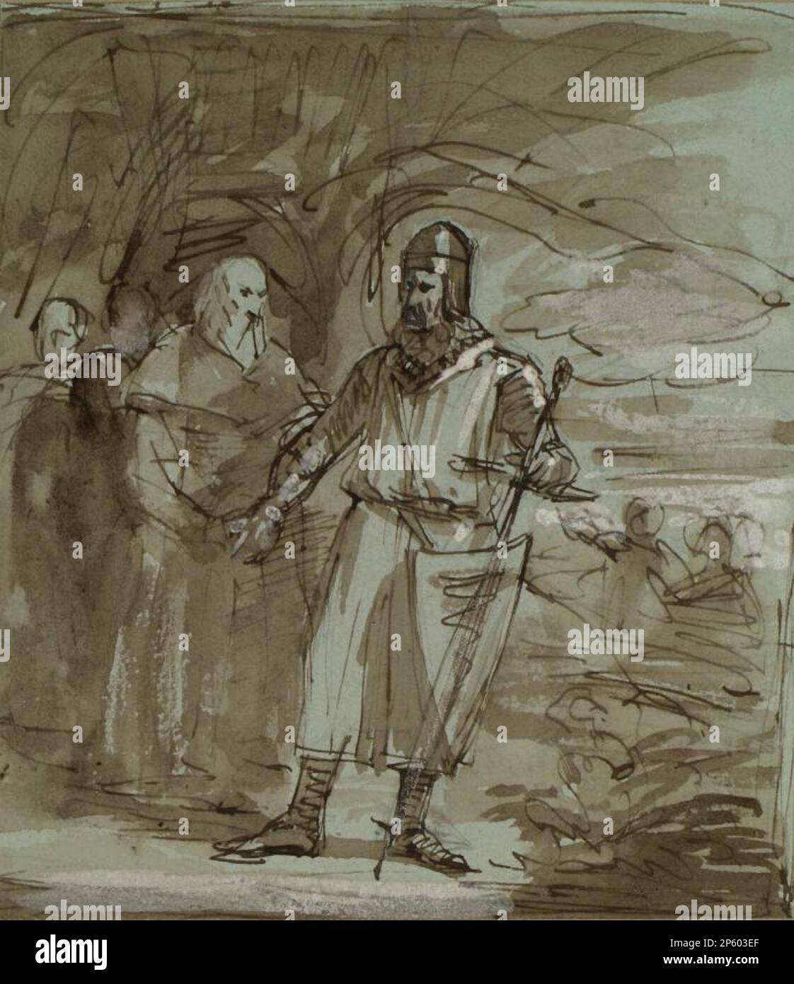 Historical Composition - Robert the Bruce?, John Phillip (Aberdeen ...