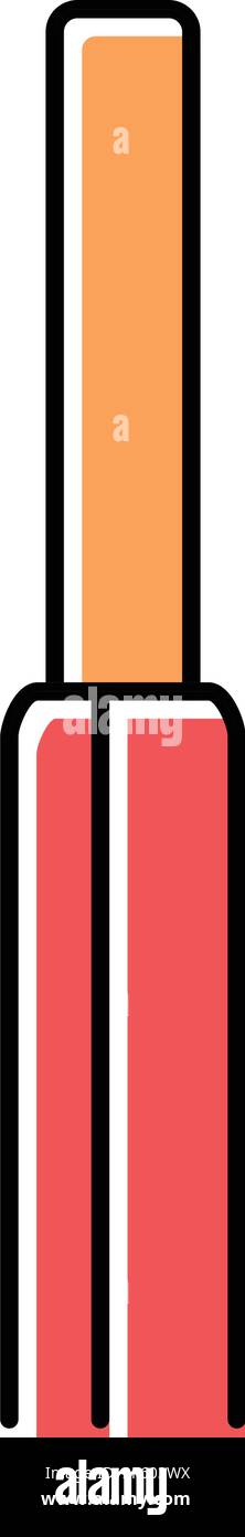 single strand wire color icon vector illustration Stock Vector Image ...
