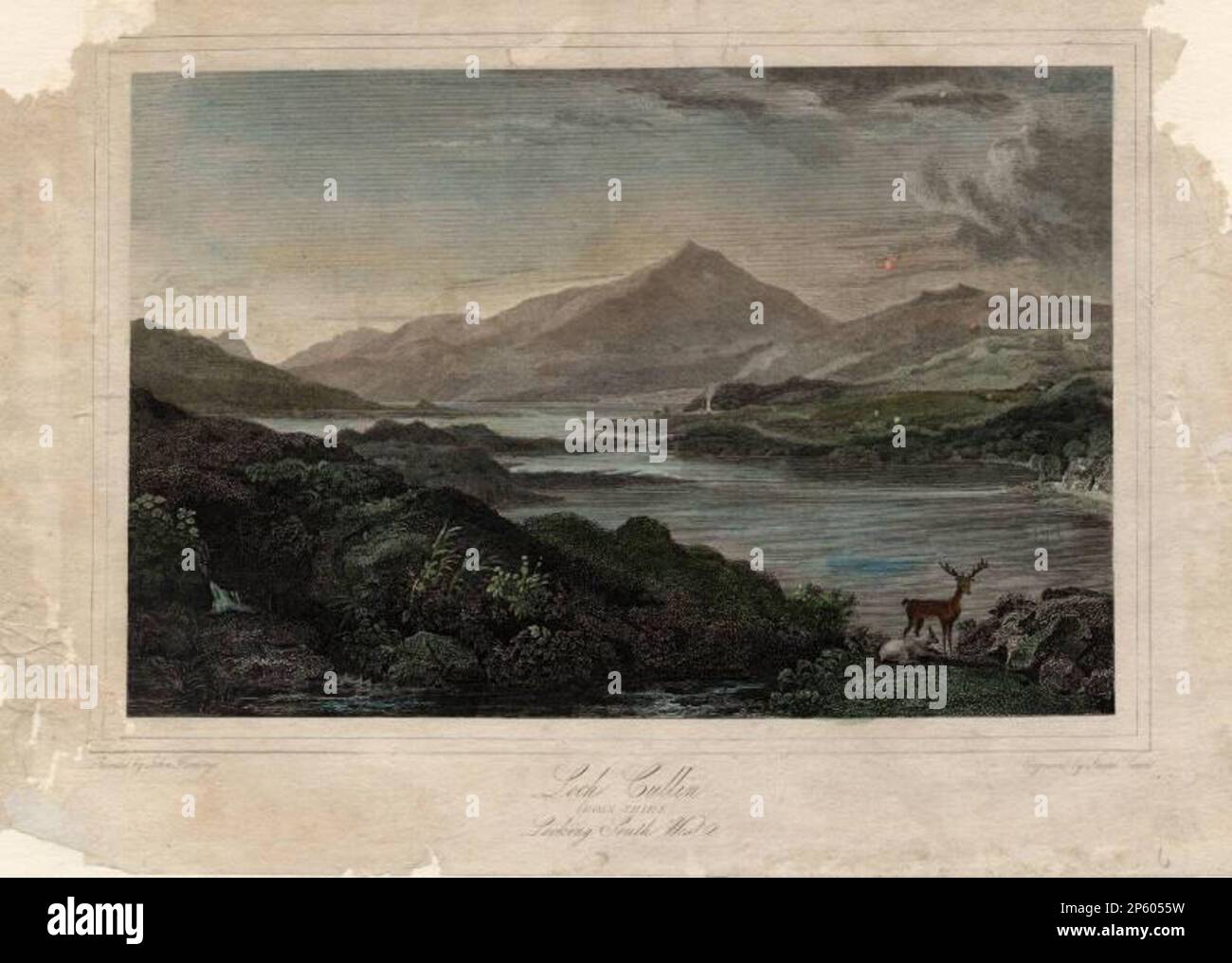 Loch Cullen (Ross-shire) Looking South West, Joseph Swan (Manchester ...