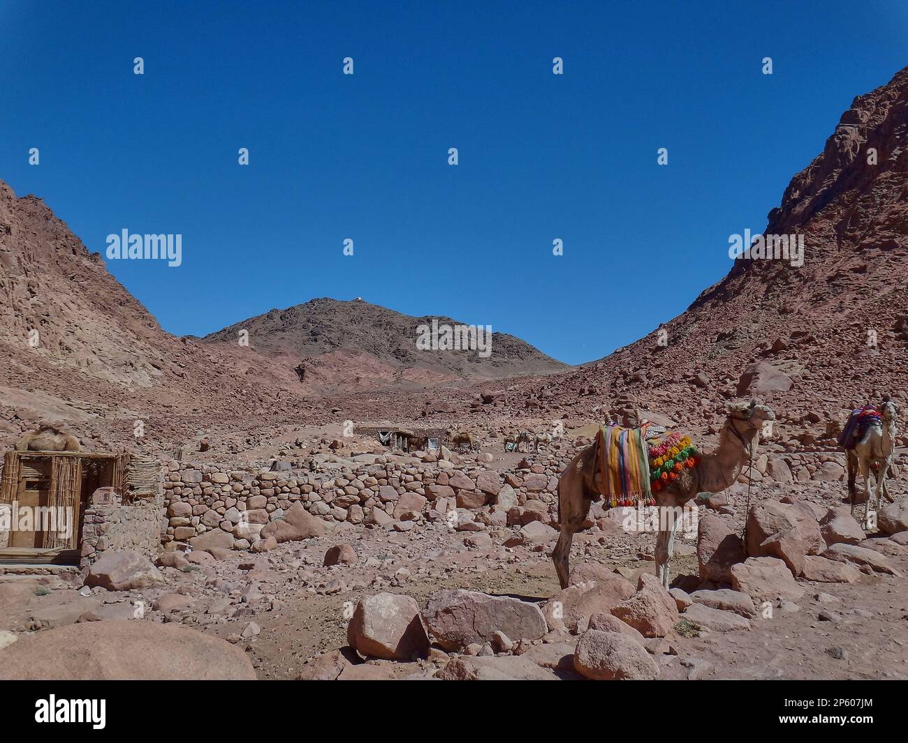 Mount Sinai on the Sinai peninsula in Egypt, known to be the place ...