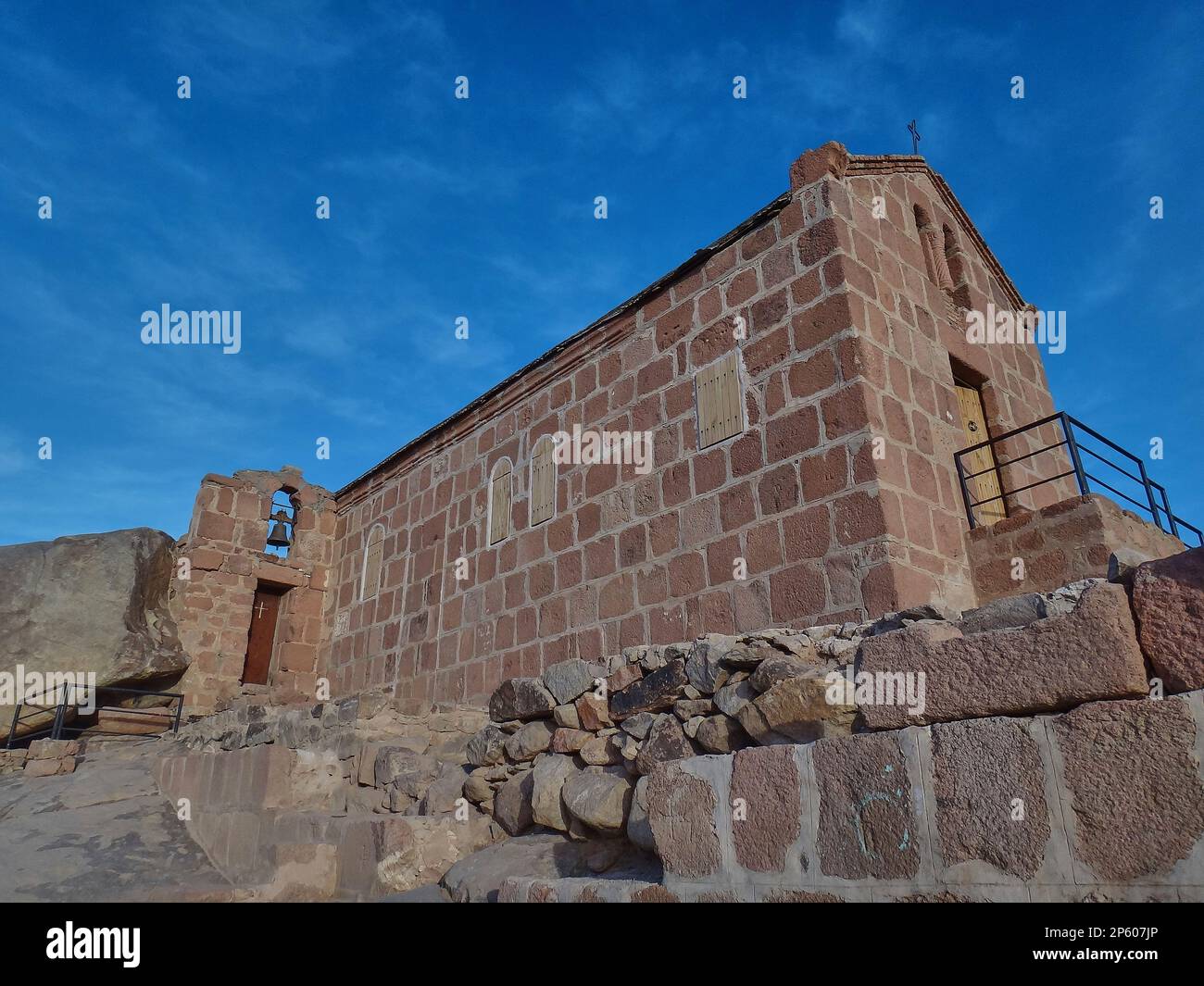 Mount Sinai on the Sinai peninsula in Egypt, known to be the place ...