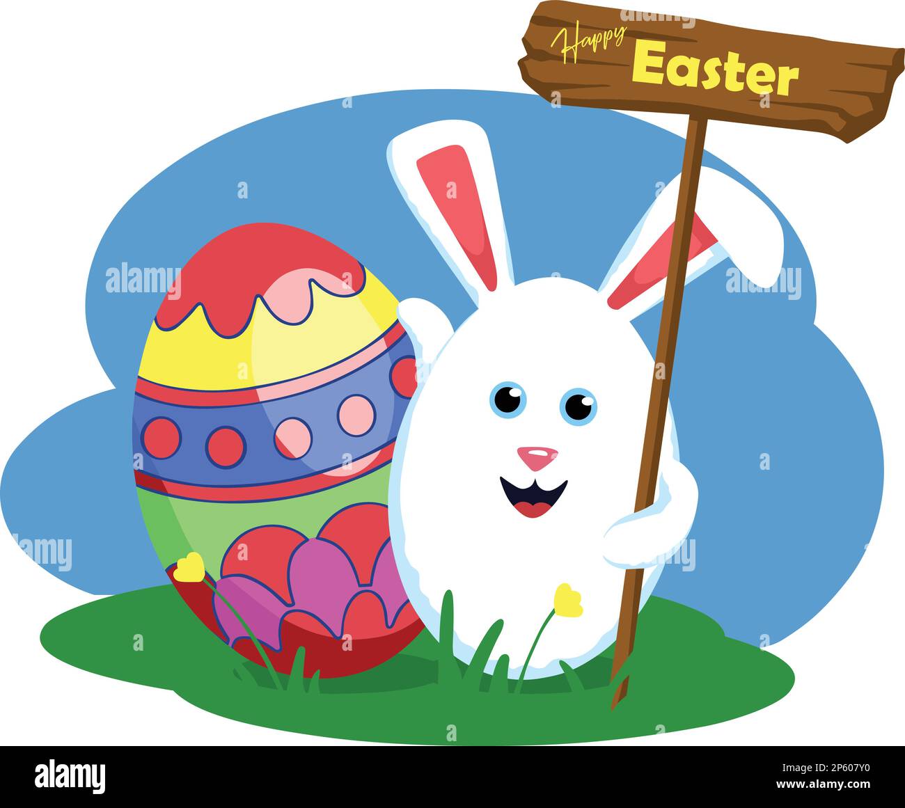 Easter Banner Clip Art