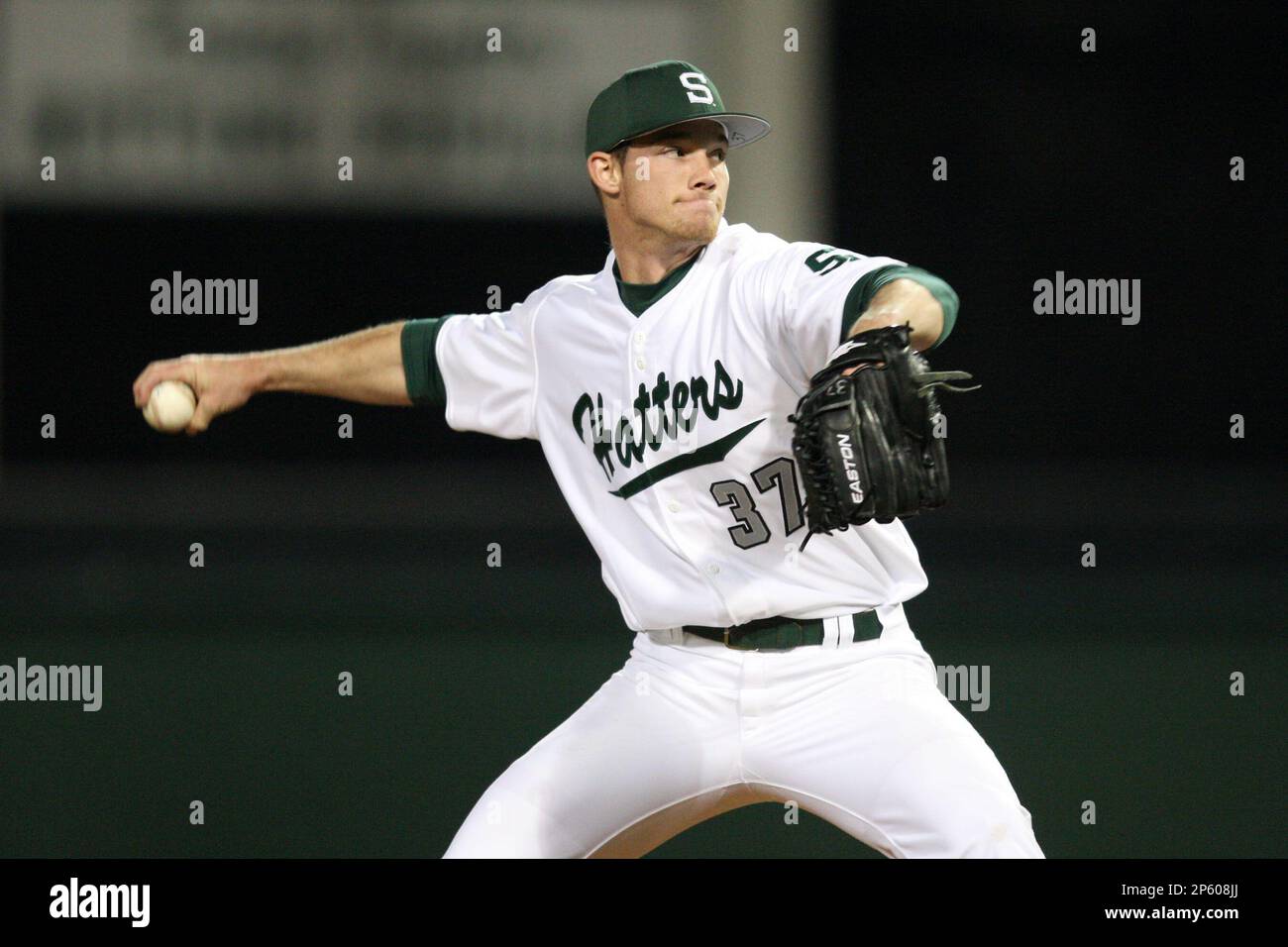February 20, 2010: Pitcher Jake Boyd (37) of the Stetson Hatters during ...