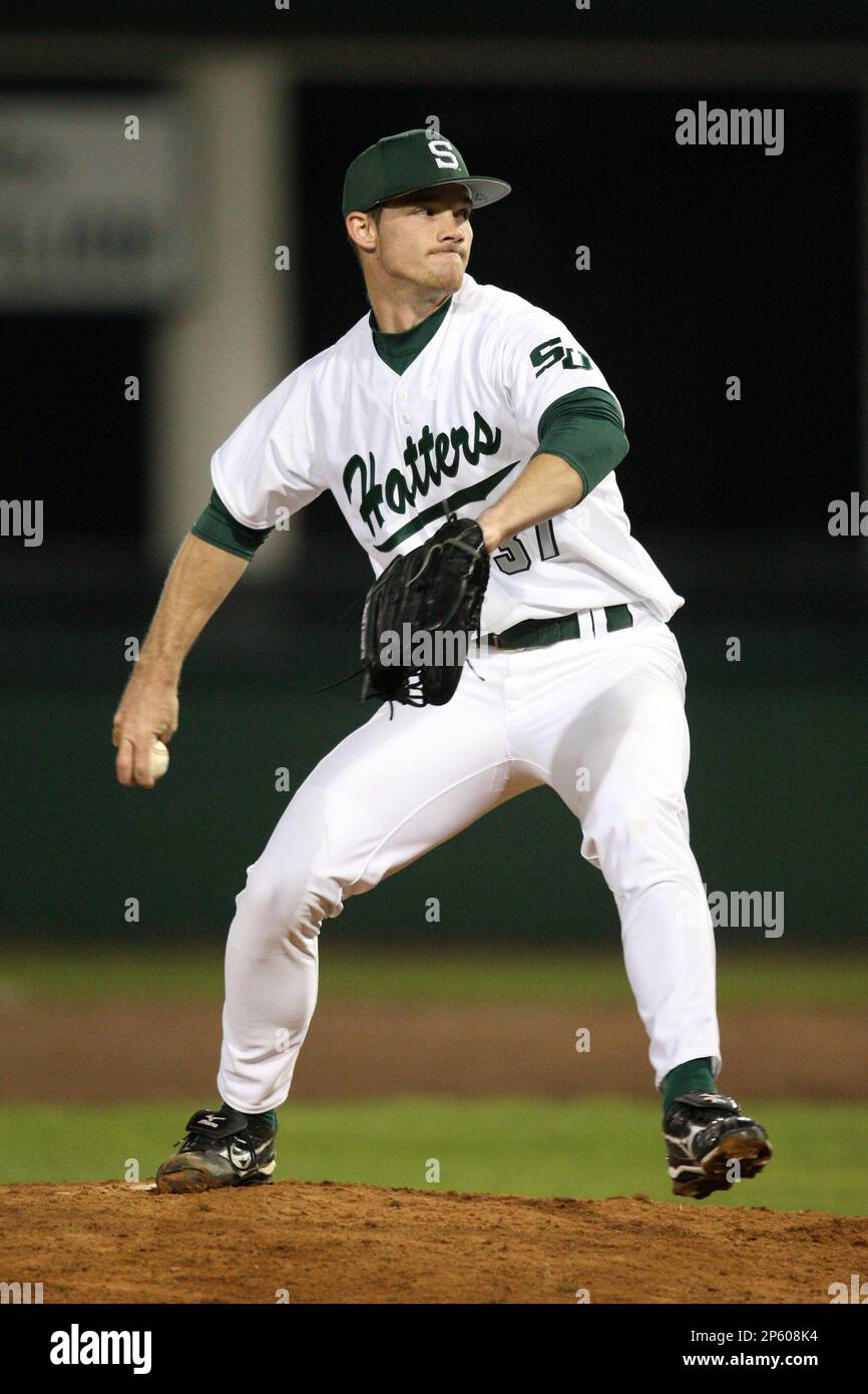 February 20, 2010: Pitcher Jake Boyd (37) of the Stetson Hatters during ...