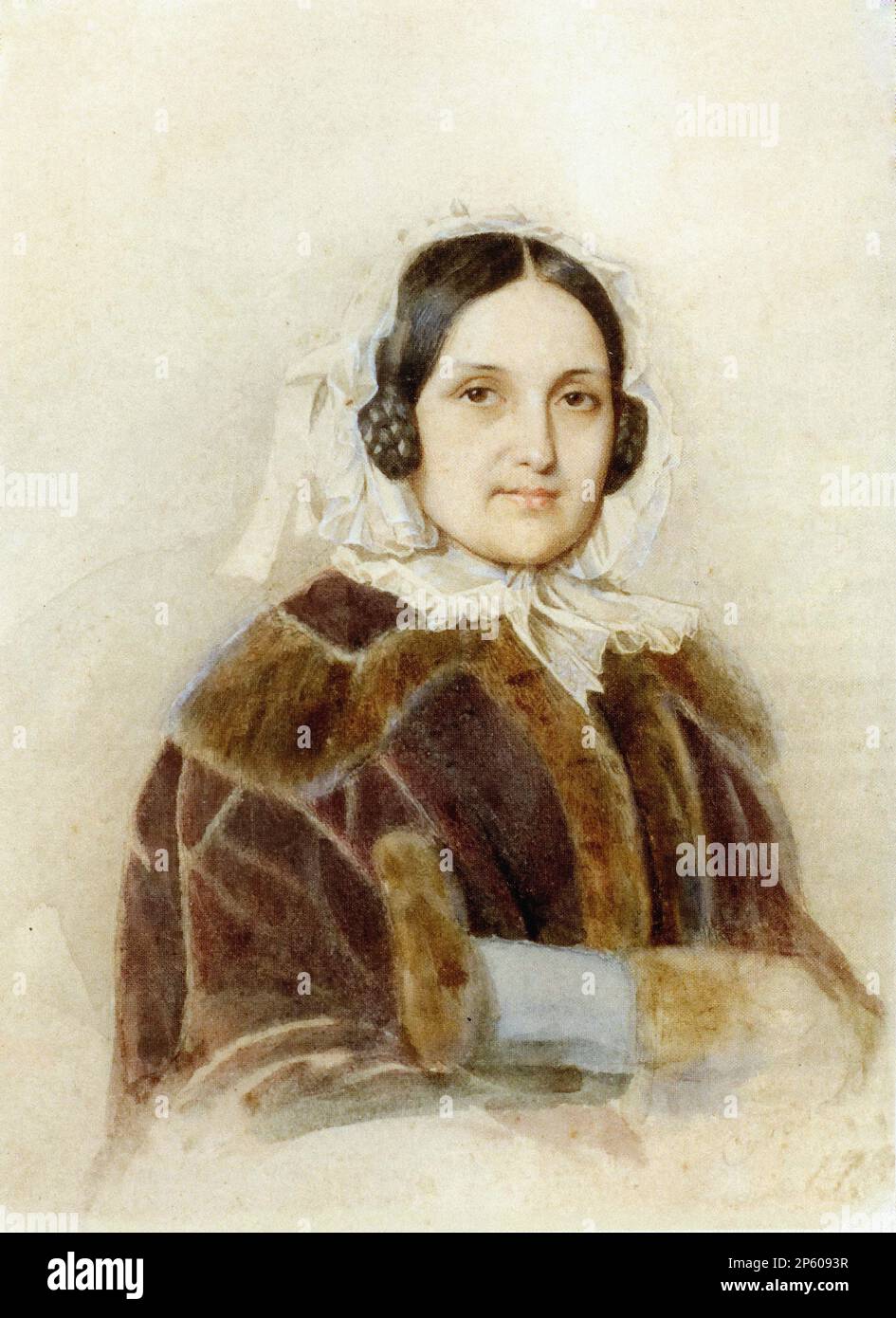Соколов Петр Петрович - Портрет Дарьи Александровны баронессы ...