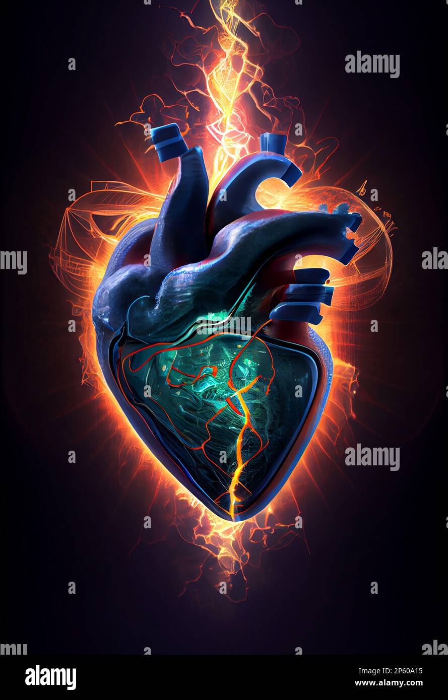 Heart anatomy motor hi-res stock photography and images - Alamy