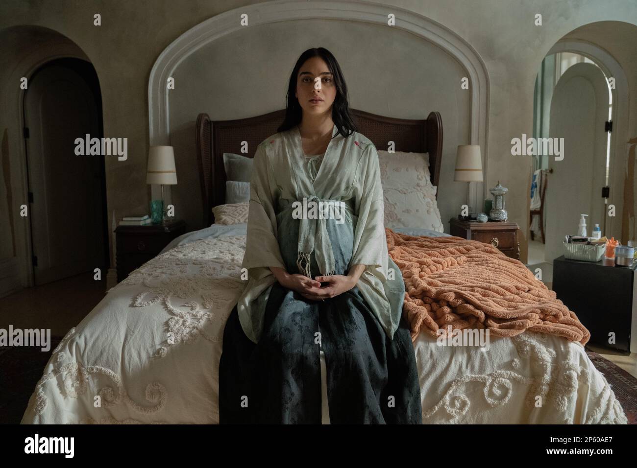 Bed Rest film Melissa Barrera Stock Photo - Alamy
