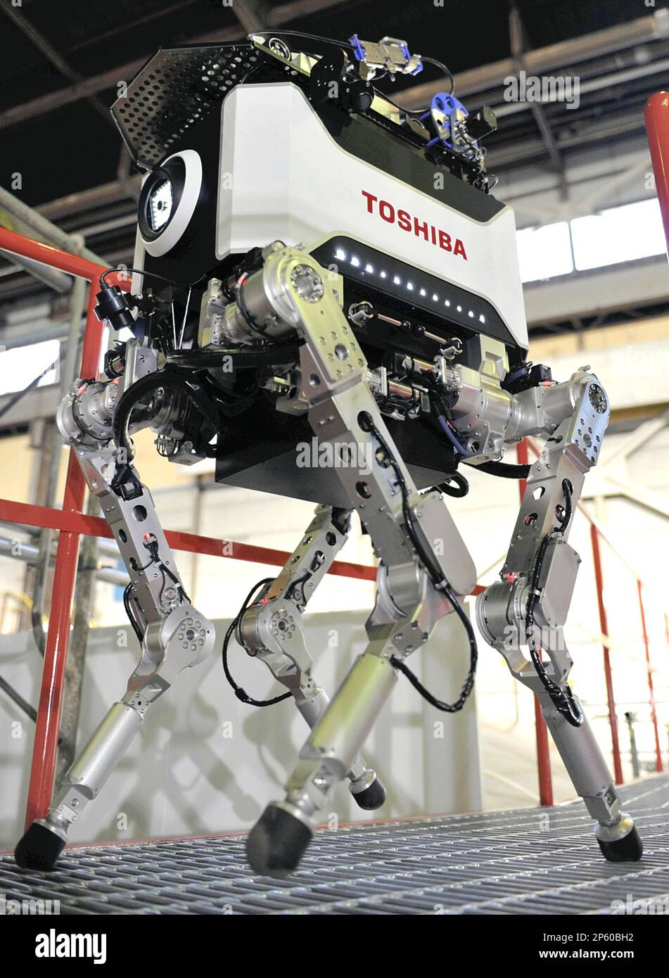 oshiba unveils a robot withstanding high-radiation at nuclear disasters ...