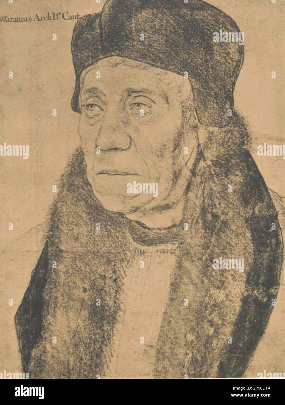 William Warham, Archbishop of Canterbury Stock Photo - Alamy