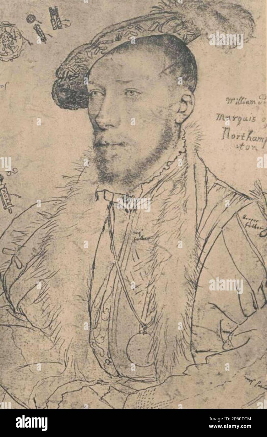 William Parr, Marquess of Northampton Stock Photo - Alamy