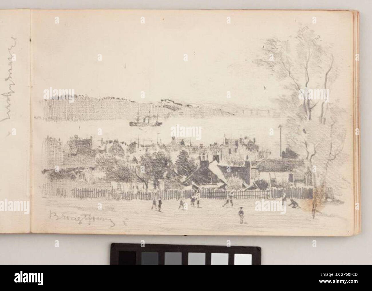 recto: Broughty Ferry , verso: Landscape with tree (Broughty Ferry ...