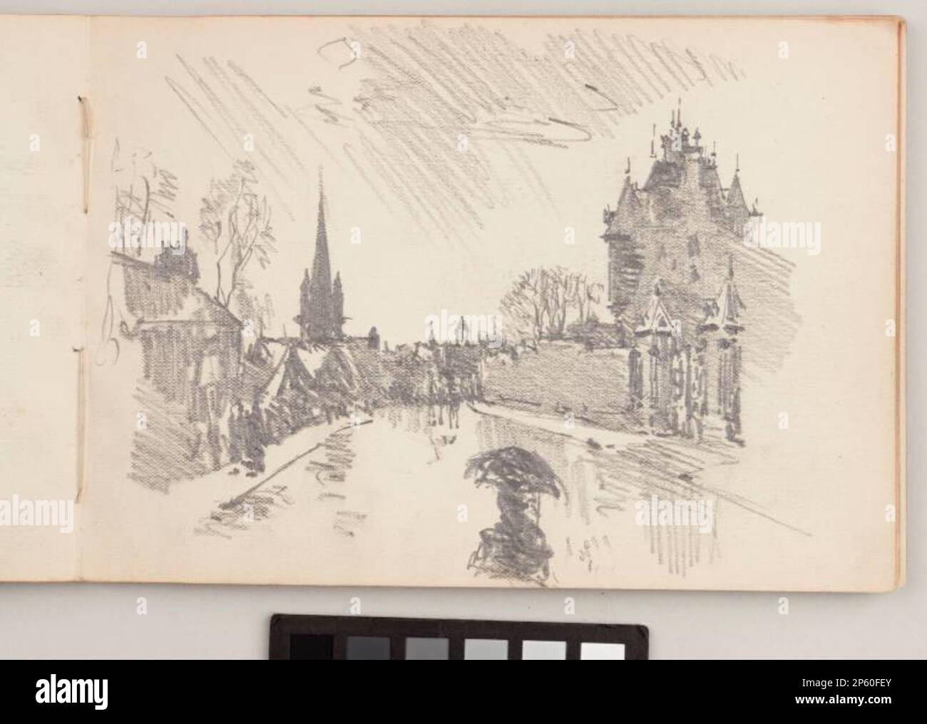 Artists sketchbook james watterson herald hi-res stock photography and ...