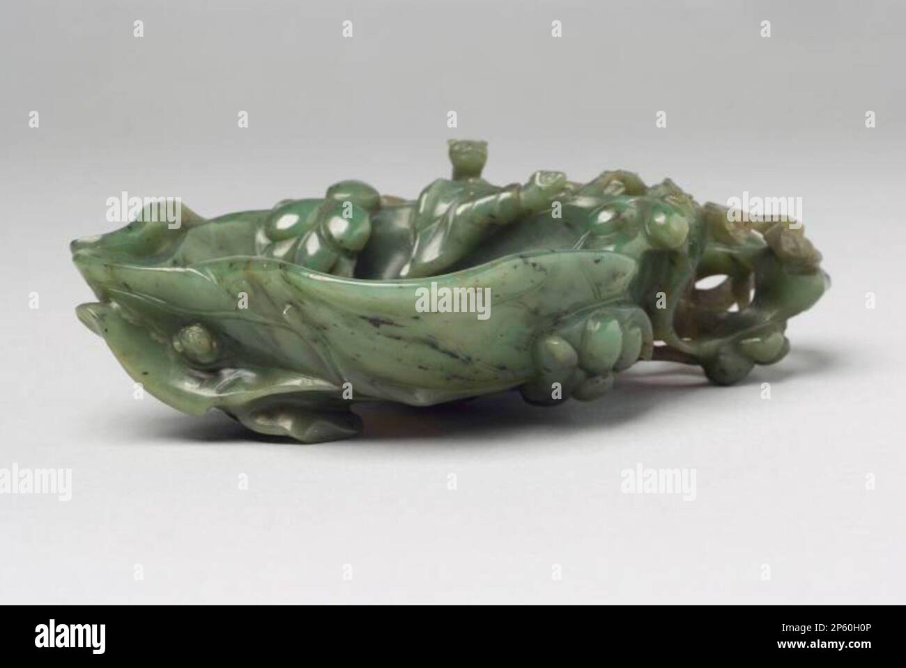 Jade Ink Pot, Qing Dynasty, 18th century Stock Photo - Alamy