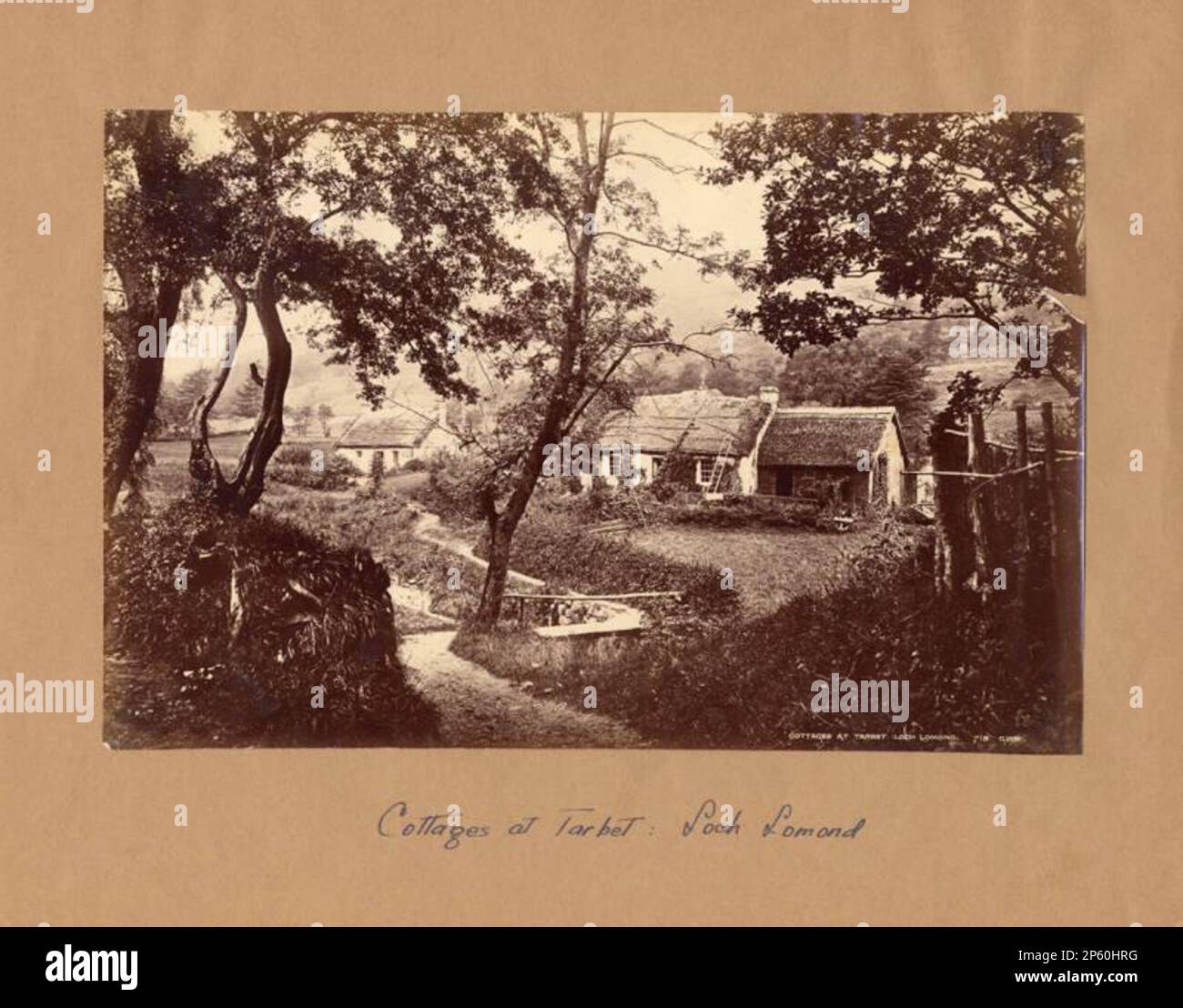 Tarbet village hi-res stock photography and images - Alamy