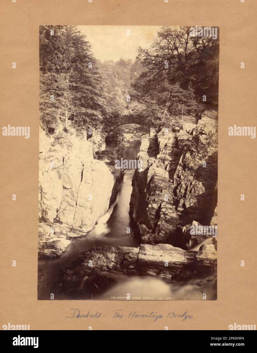 Hermitage Bridge Dunkeld Stock Photo - Alamy