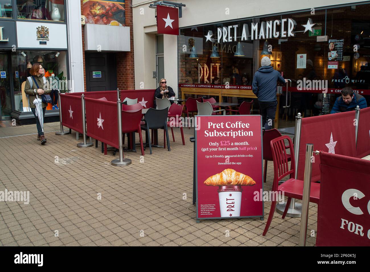 Pret coffee subscription hi-res stock photography and images - Alamy