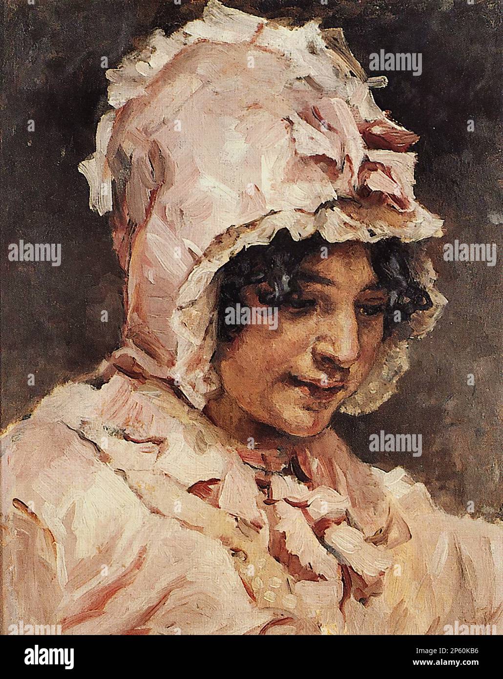 Суриков Василий - Итальянка - Русская школа - XIX век - Surikov Vasily ...