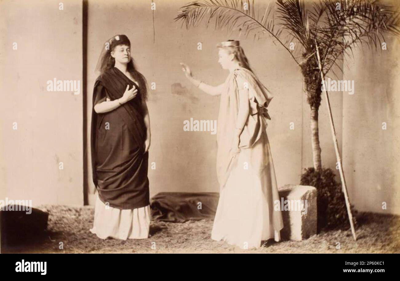 Tableau Vivant 'Antigone', 1888 Stock Photo - Alamy