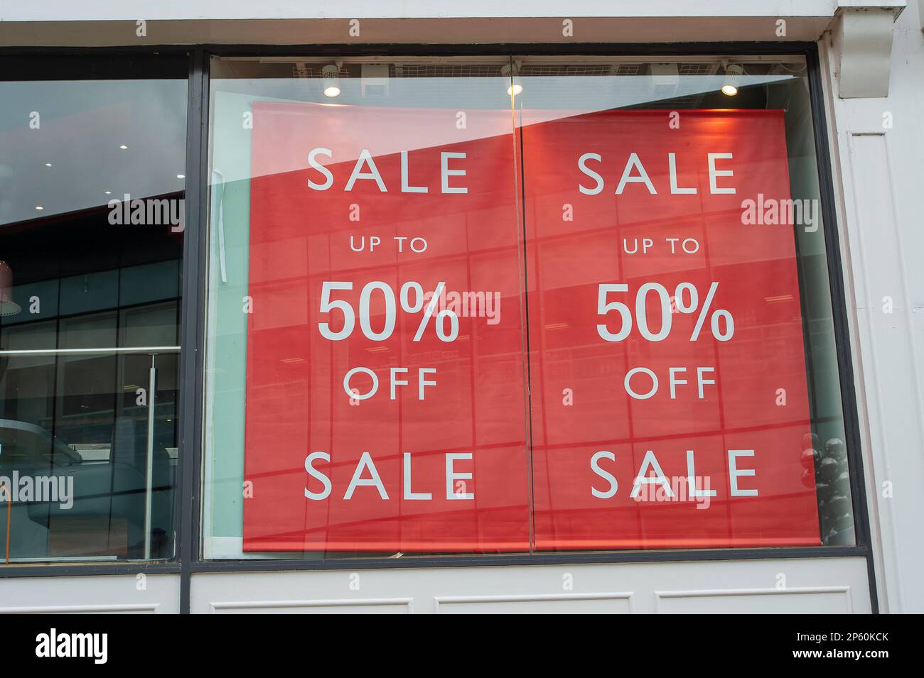 Windsor, Berkshire, UK. 6th March, 2023. An up to 50% off sale at the ...