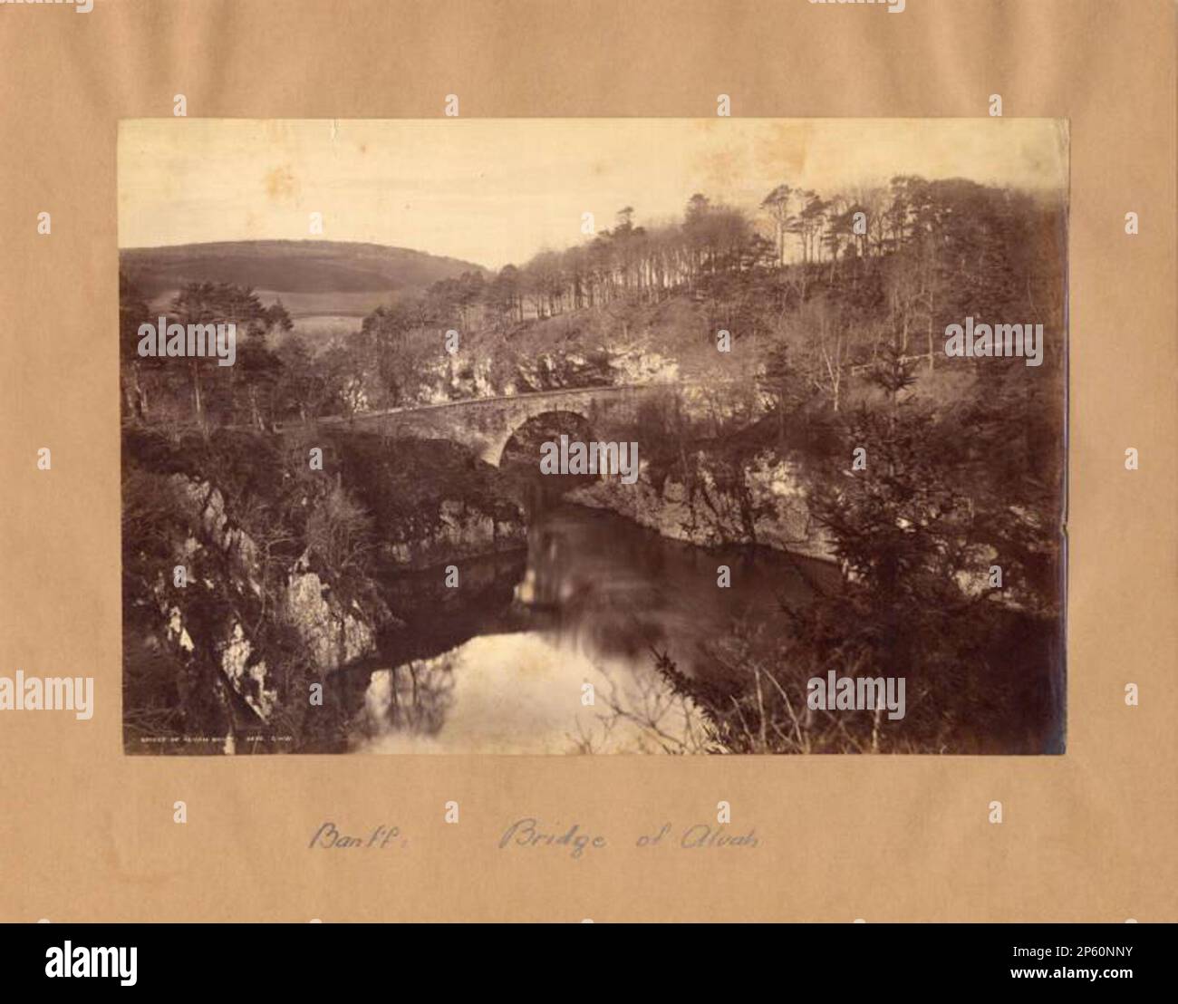 Bridge Of Alvah Stock Photo - Alamy