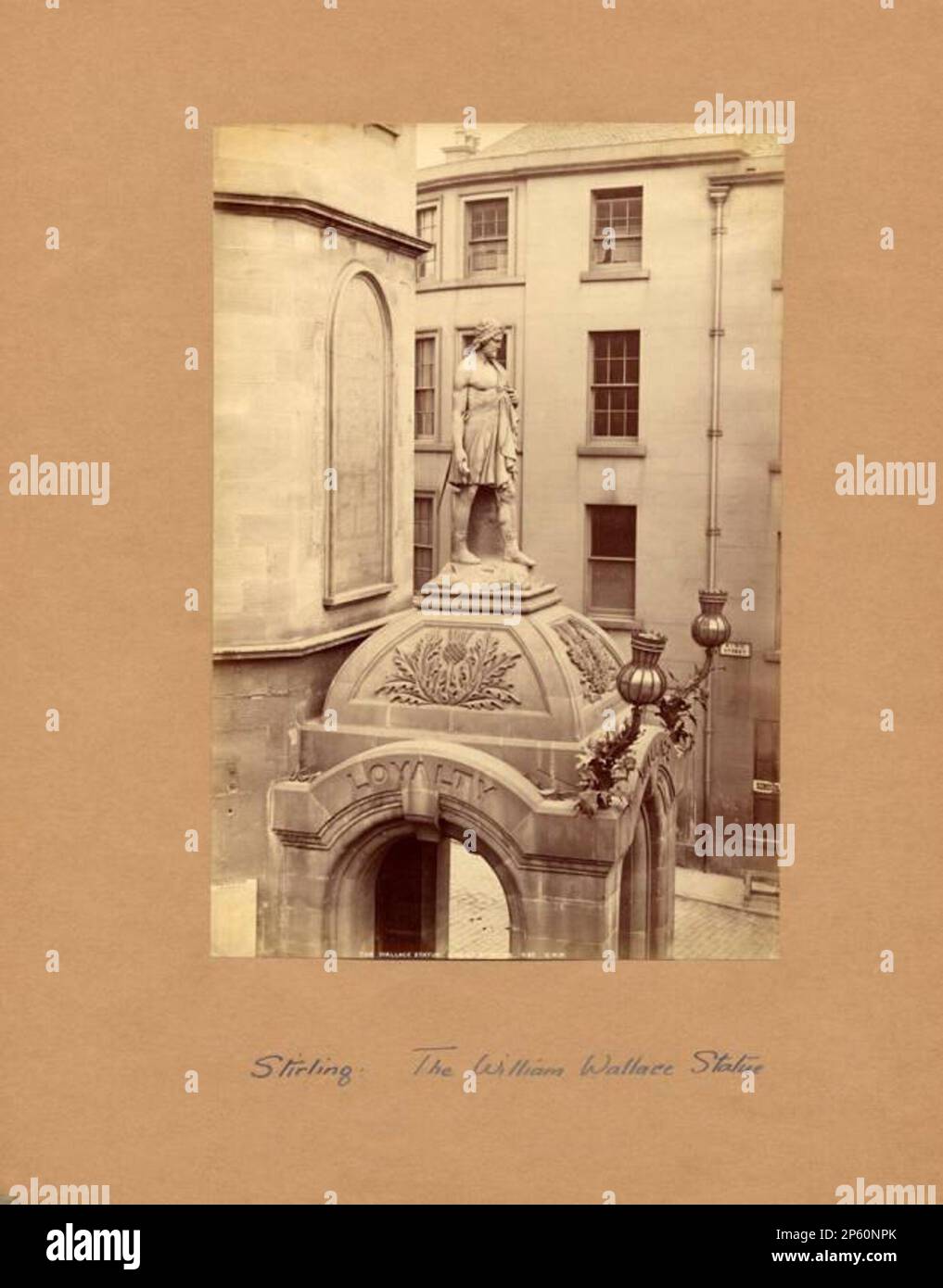 Wallace Statue Stirling Stock Photo - Alamy