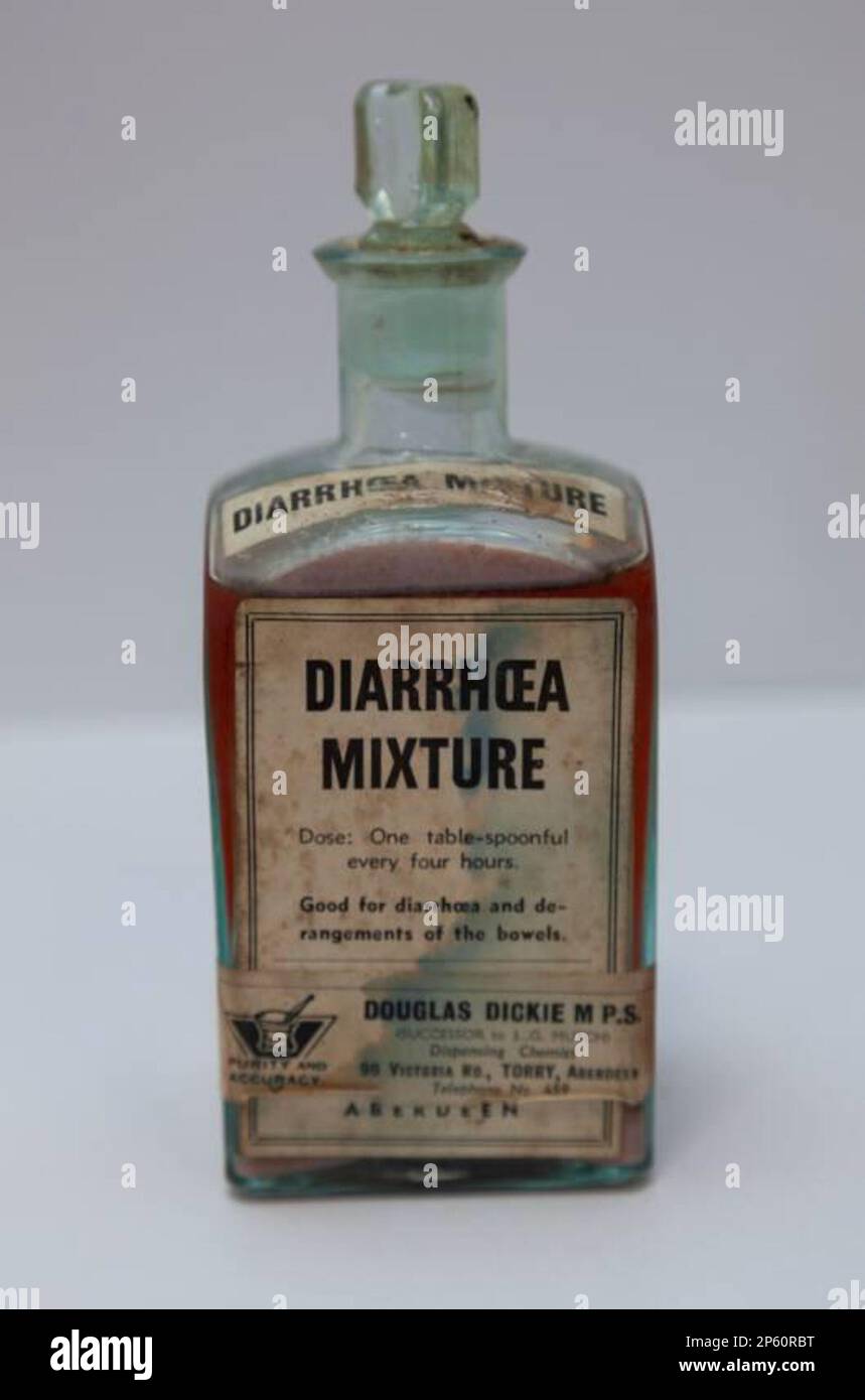 Diarrhoea Mixture from a Ship's Medicine Chest, From An Aberdeen ...