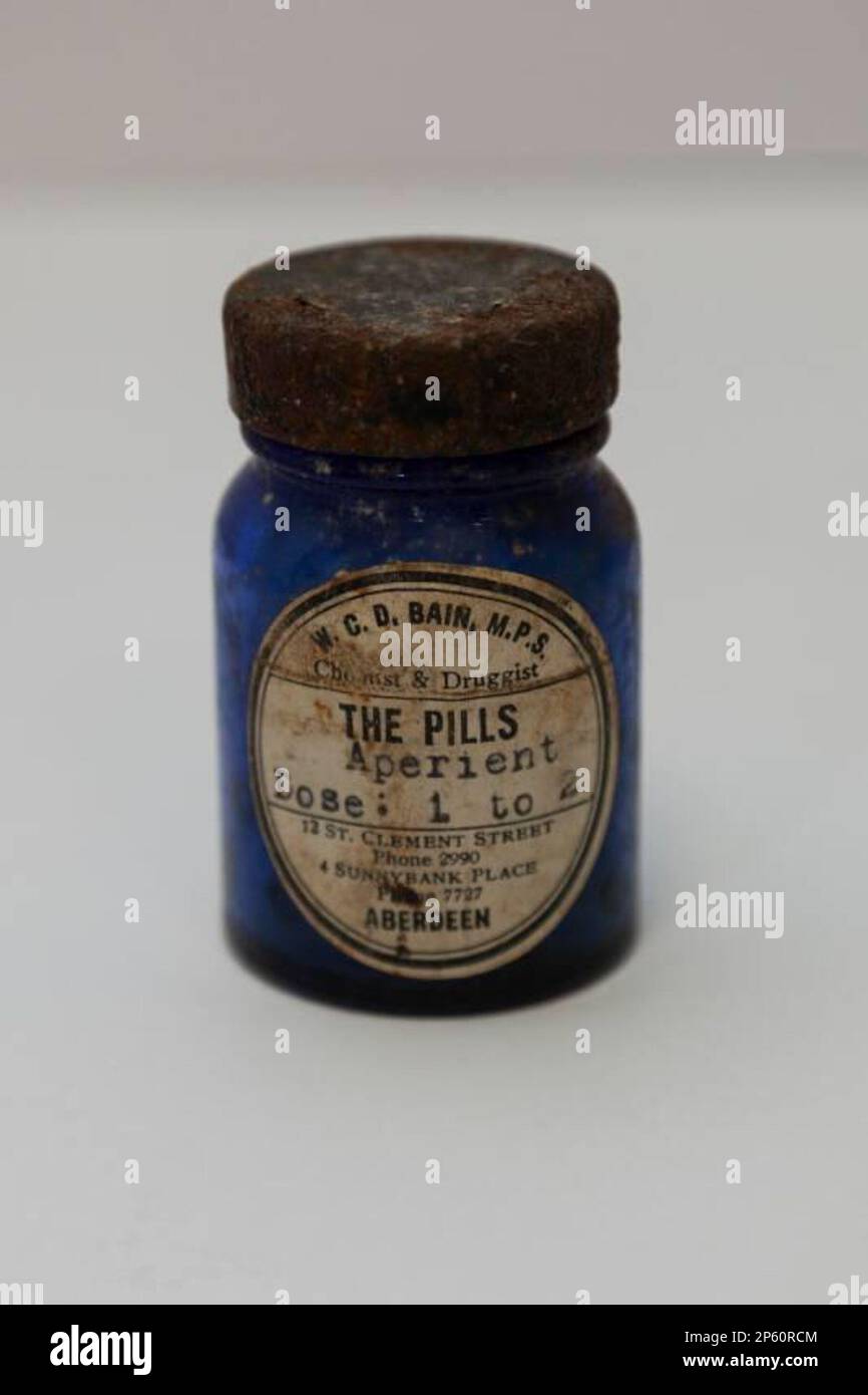 The Pills Aperient from a Ship's Medicine Chest, From An Aberdeen ...
