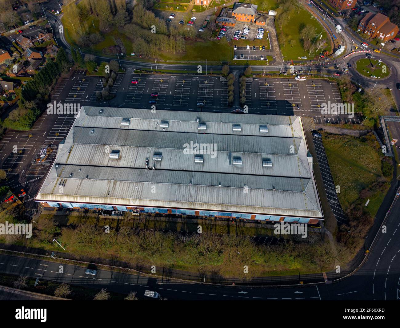 Random Drone Shots aerial Images From Stoke-On-Trent Stock Photo - Alamy