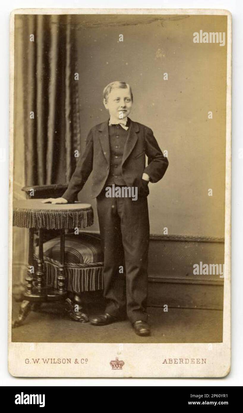 Louis Graham Oliver Wilson, c. 1872 Stock Photo - Alamy