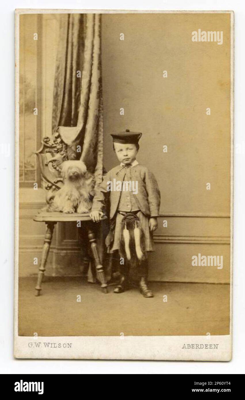 Charles Albert Wilson, 1869 Stock Photo - Alamy