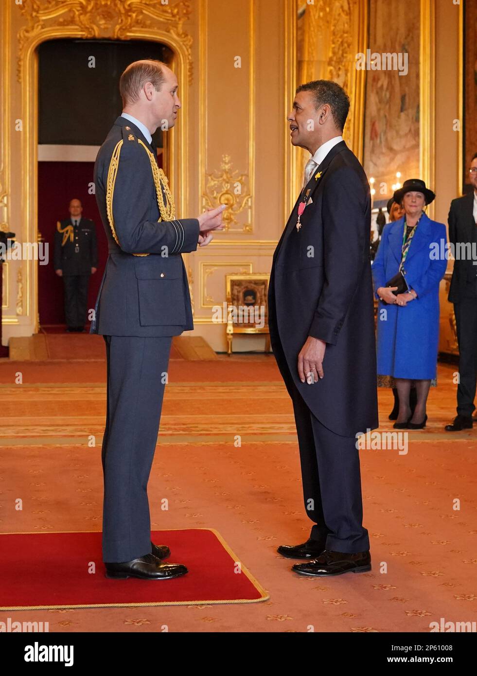 Mr. Christopher Kamara, from Wakefield, is made a Member of the Order ...