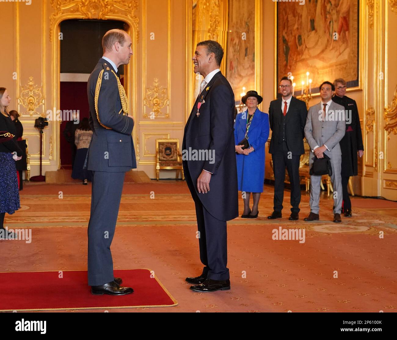 Mr. Christopher Kamara, from Wakefield, is made a Member of the Order ...