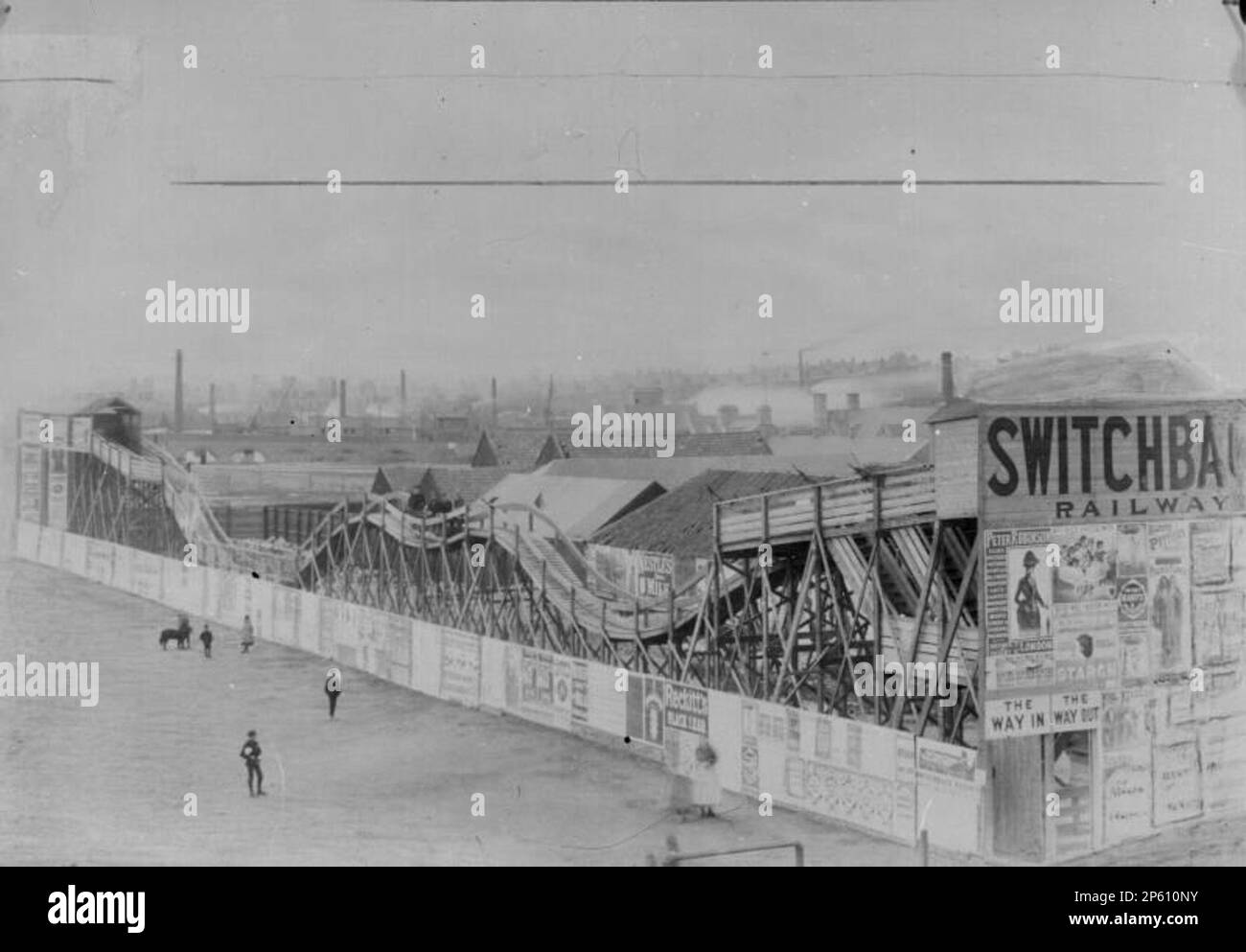 Switchback at River Dee, 1889 Stock Photo - Alamy