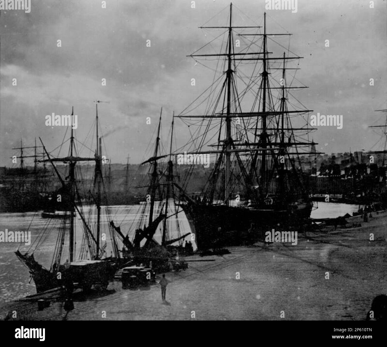The waterloo dock Black and White Stock Photos & Images - Alamy