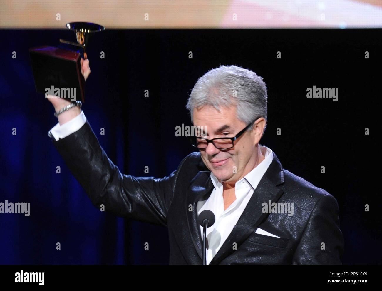 LAS VEGAS, NV - NOVEMBER 15: Gregg Field accepts the Best Engineered ...